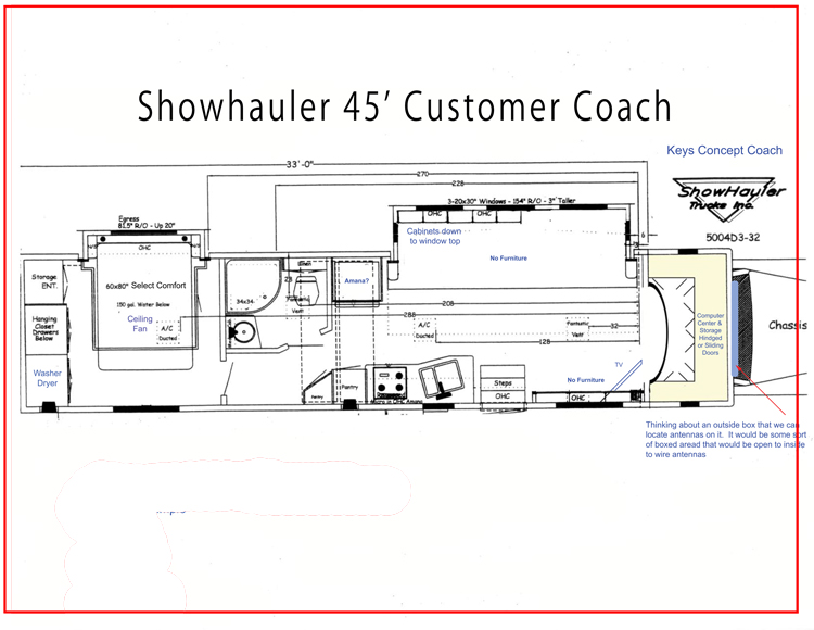 Showhauler 45' Motor Coach for Sale (SOLD) - ChillTravelers